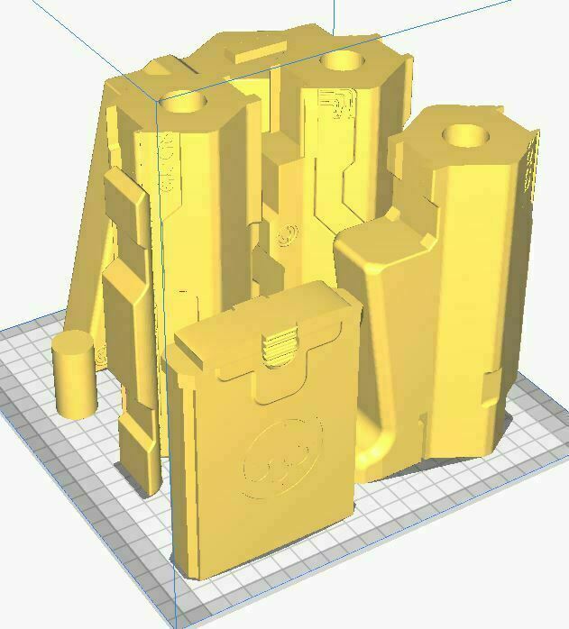 3D file Arasaka "HJSH-18 Masamune" from Cyberpunk 🔫・3D printable model ...