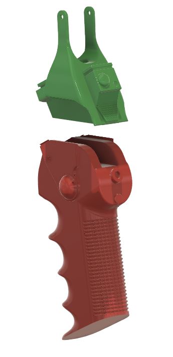 3D file "Aliens" Hand Welder ・Template to download and 3D print・Cults