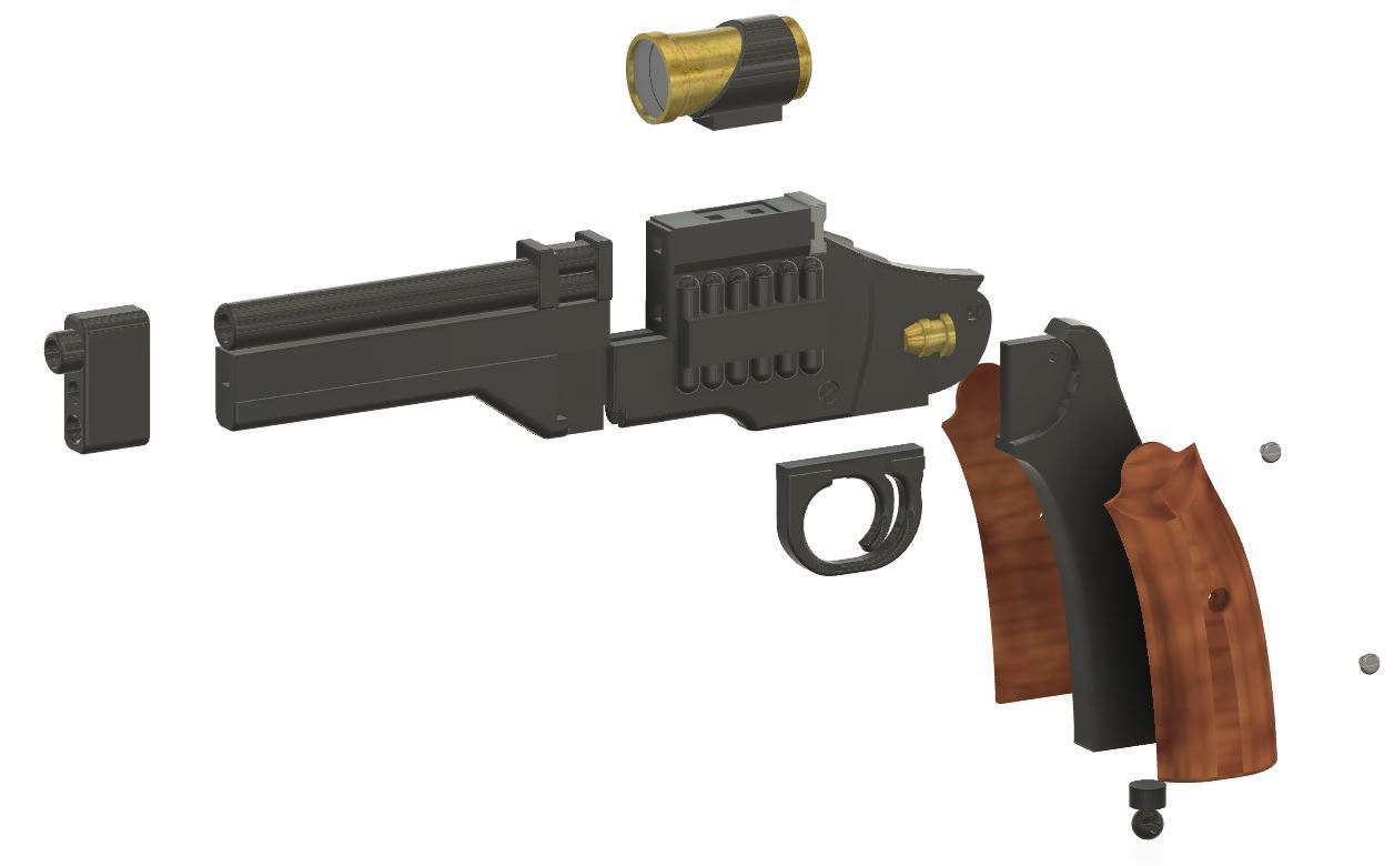 3D file Marshall's Gun from "The Mandalorian"・3D printable design to ...