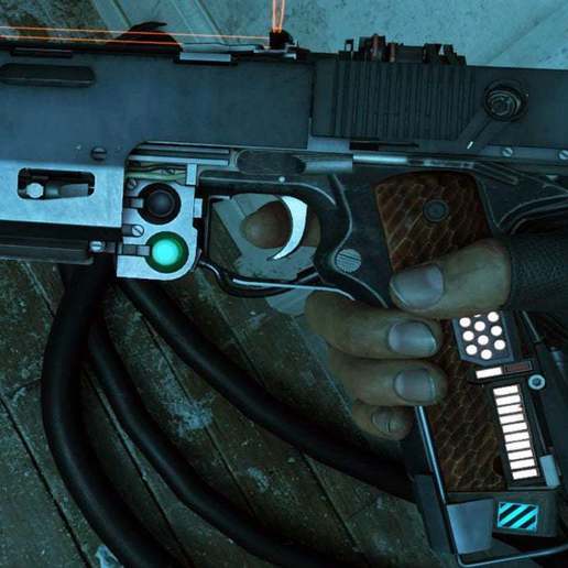 Download STL file ALYX's Pistol from "Half Life : Alyx" • 3D printable ...