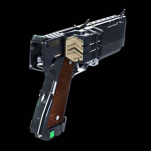 Download STL file ALYX's Pistol from "Half Life : Alyx" • 3D printable ...