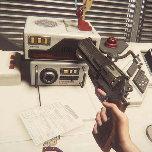 Download STL file Alien: Isolation's Revolver • Model to 3D print ・ Cults