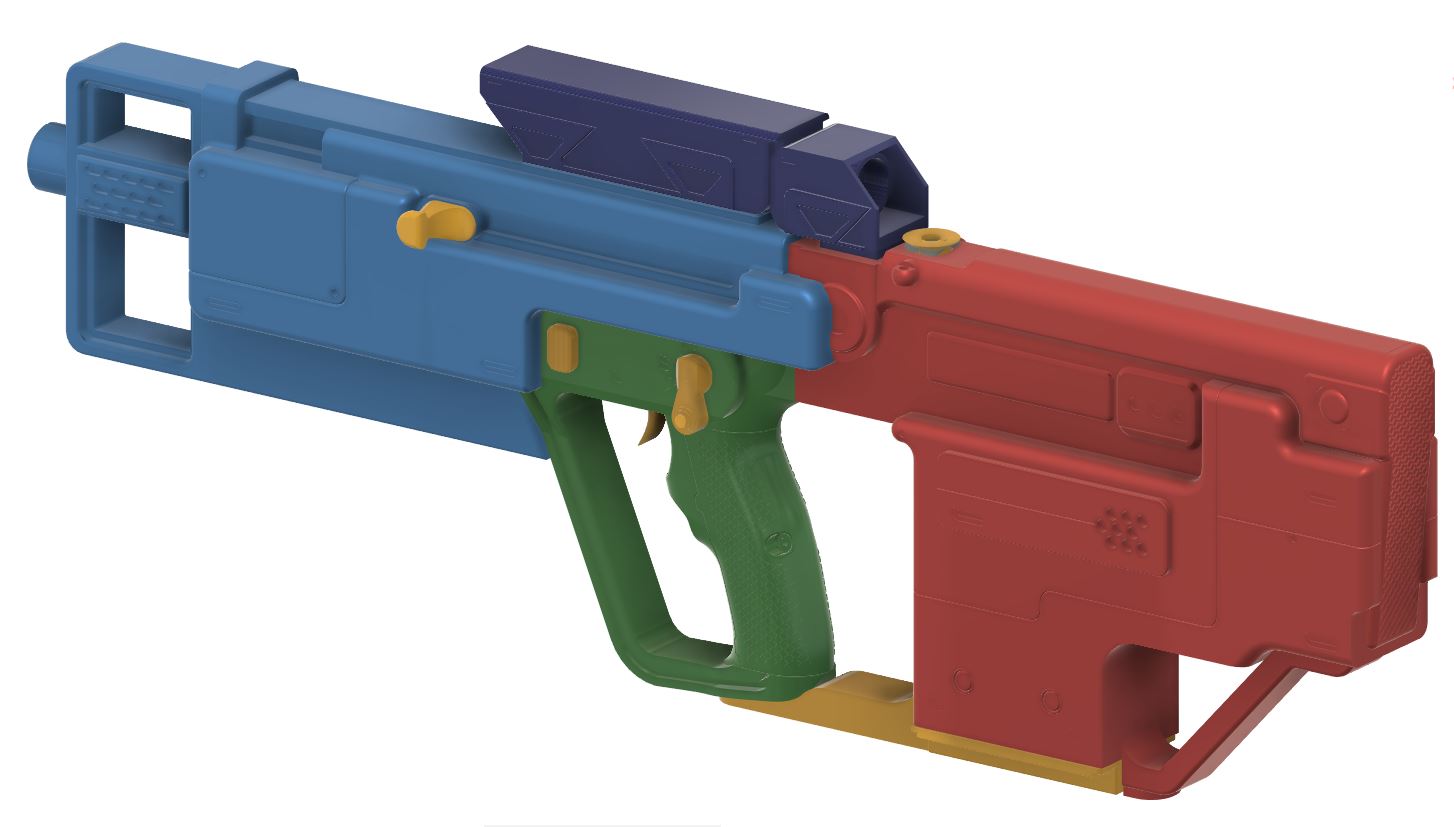 3D file Major's Tavor SMG from "Ghost in the Shell"・3D printable design ...