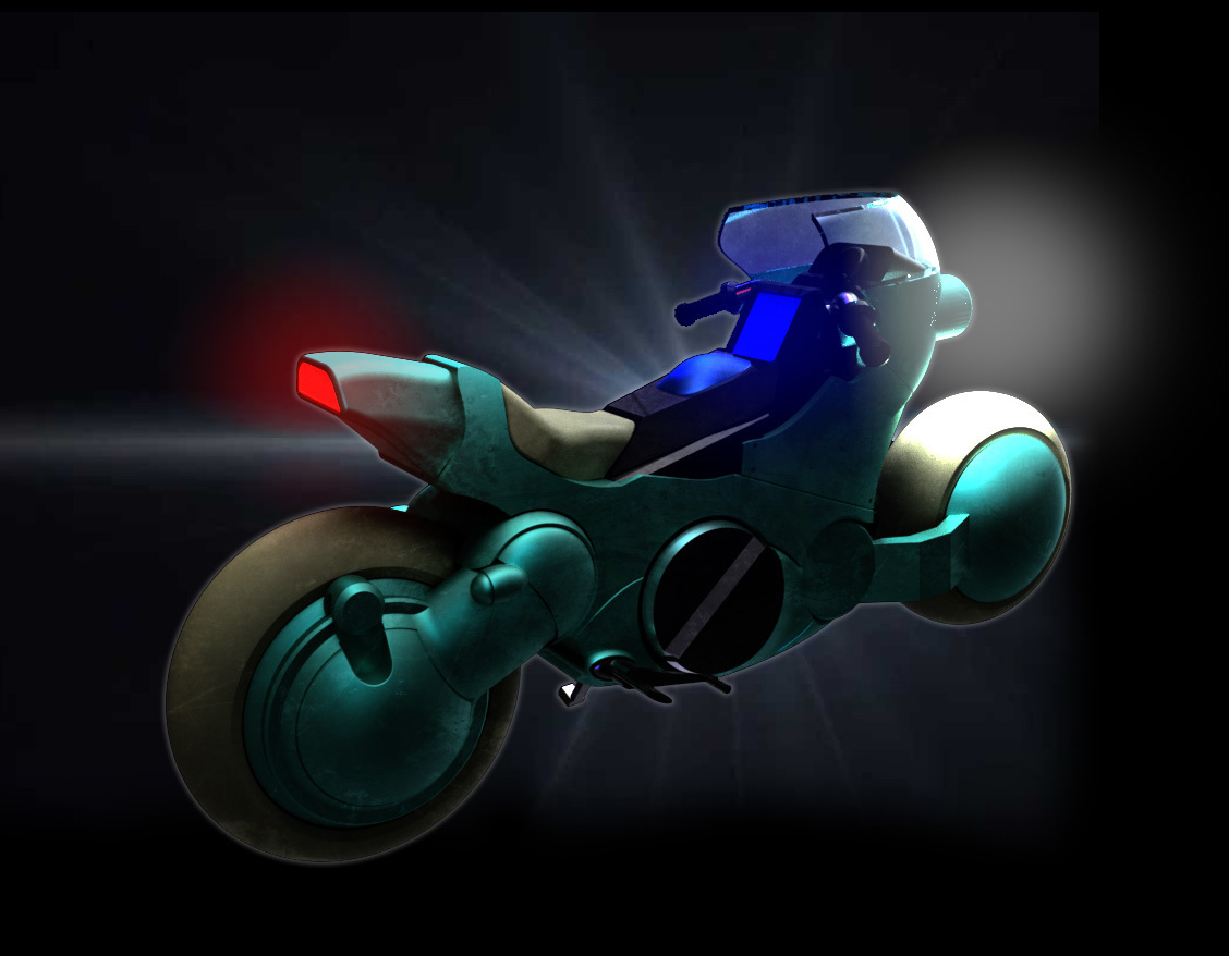 3D file Akira's Tetsuo's Motorbike v2・3D printing template to download ...
