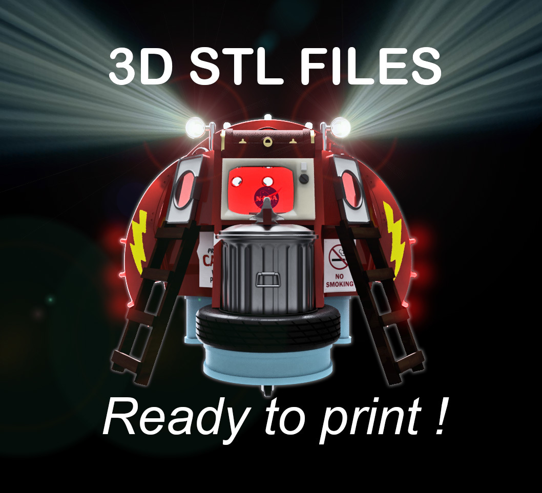 3D file 1:12 "Thunder Road" from Explorers 🌩️・3D print design to ...