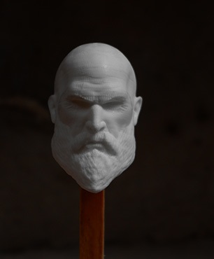 STL file kratos keychain・3D print design to download・Cults