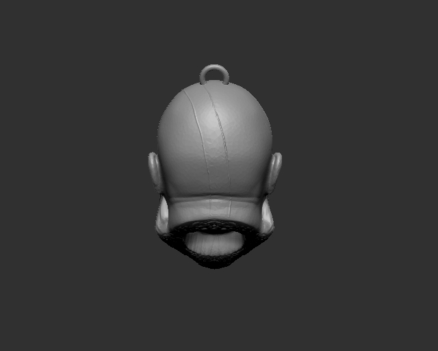 STL file kratos keychain・3D print design to download・Cults
