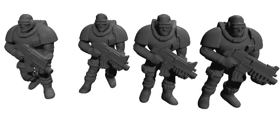 Free STL file Scout soldiers posed・3D printing design to download・Cults