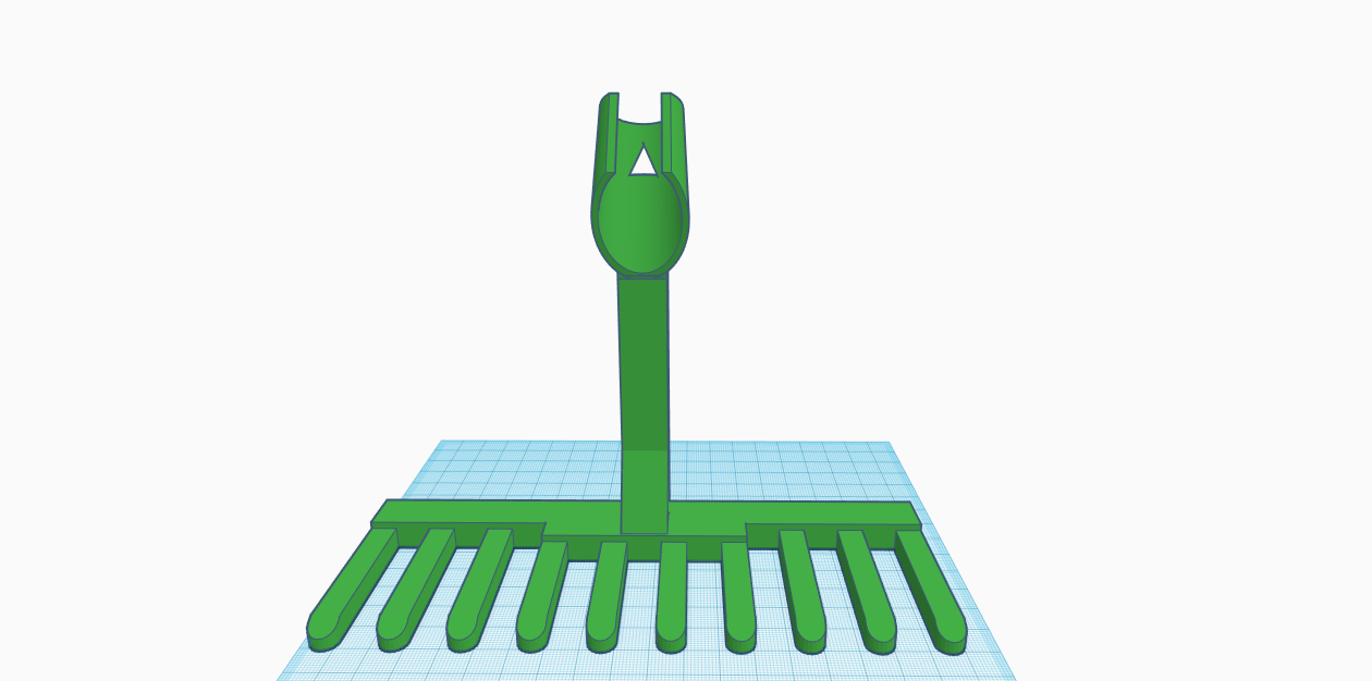 STL file Golf Bunker Rake 🏌️・3D printing design to download・Cults
