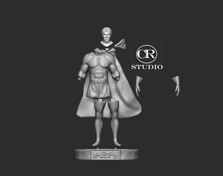 Archivo 3D kaliman 📺・Modelo imprimible en 3D para descargar・Cults