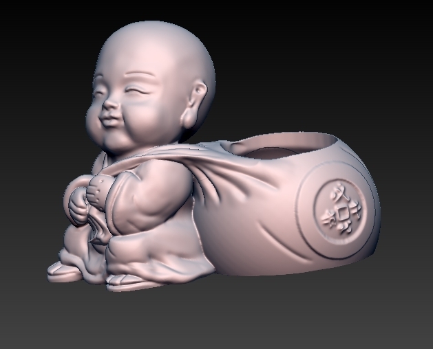STL file matera baby buda 4・3D printer design to download・Cults