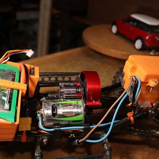 Download free 3D printing templates RC CAR RECEIVER-ESC WATERPROOF BOX ...