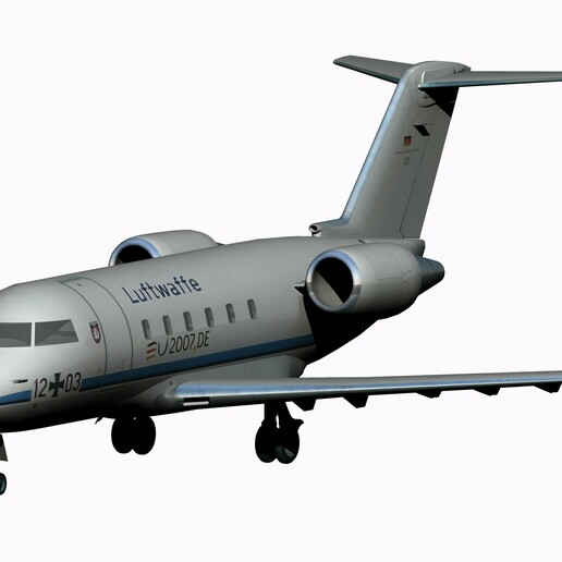 Download STL file CL-601 Challenger • Model to 3D print ・ Cults