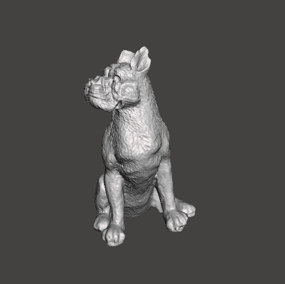 STL file BOXER DOG MASCOT FIGURE・3D printer model to download・Cults