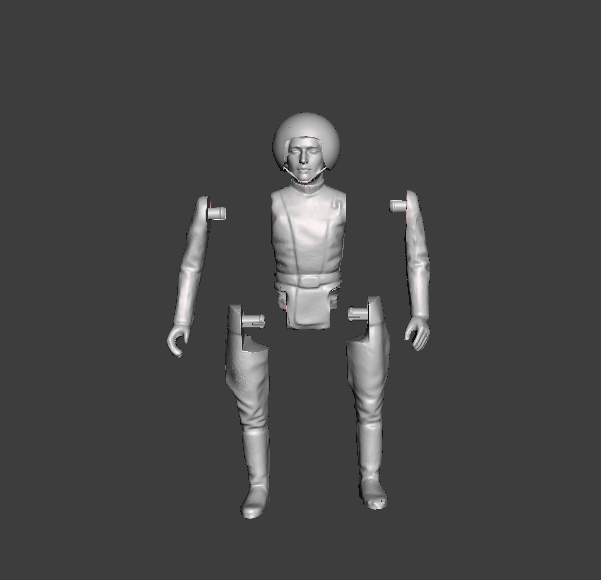 Archivo STL SPACEBALLS SOLDIERS 3.75 ESTILO KENNER ARTICULADO .STL .OBJ ...