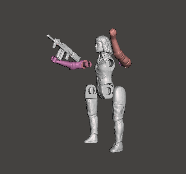 STL file FIGURE OF THE MOVIE ALIEN RIPLEY ARTICULATED ACTION FIGURE ...