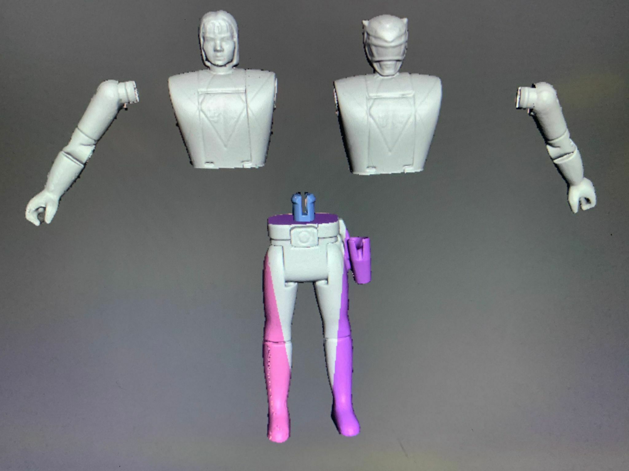 STL file power ranger yellow vintage .stl .obj 🦸・3D print model to ...