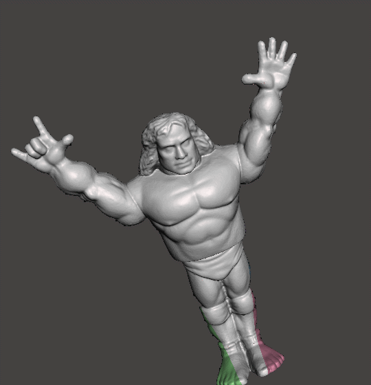 STL-Datei wwf superfly jim snuka wwf hasbro serie 2・3D-druckbare ...