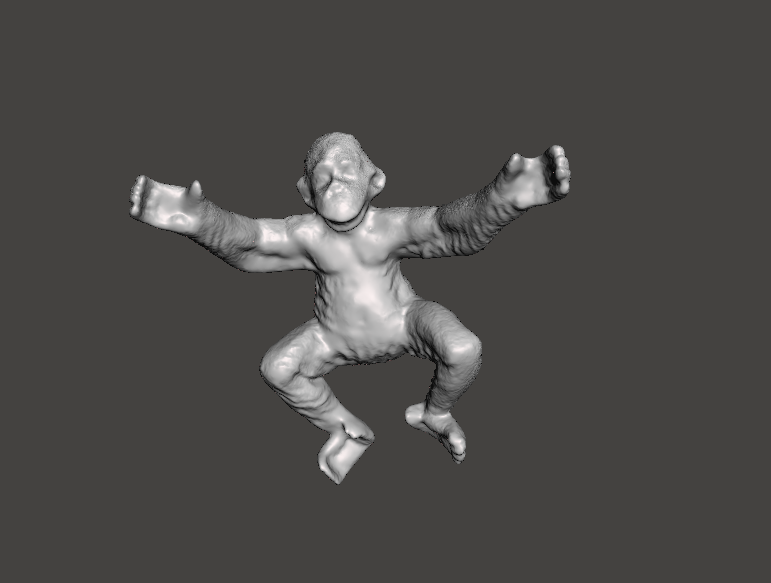 STL file monkey madelman vintage 80's .obj .stl・3D printing template to ...