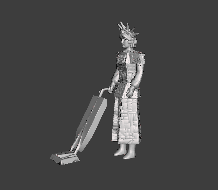 Fichier STL SPACEBALLS MEGA MAID 3.75 STYLE KENNER ARTICULÉ STYLE ...