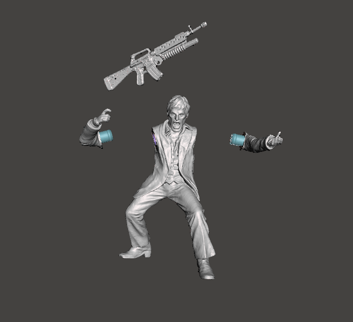 STL file tony montana scarface articulated .stl .obj 👫・3D printer ...