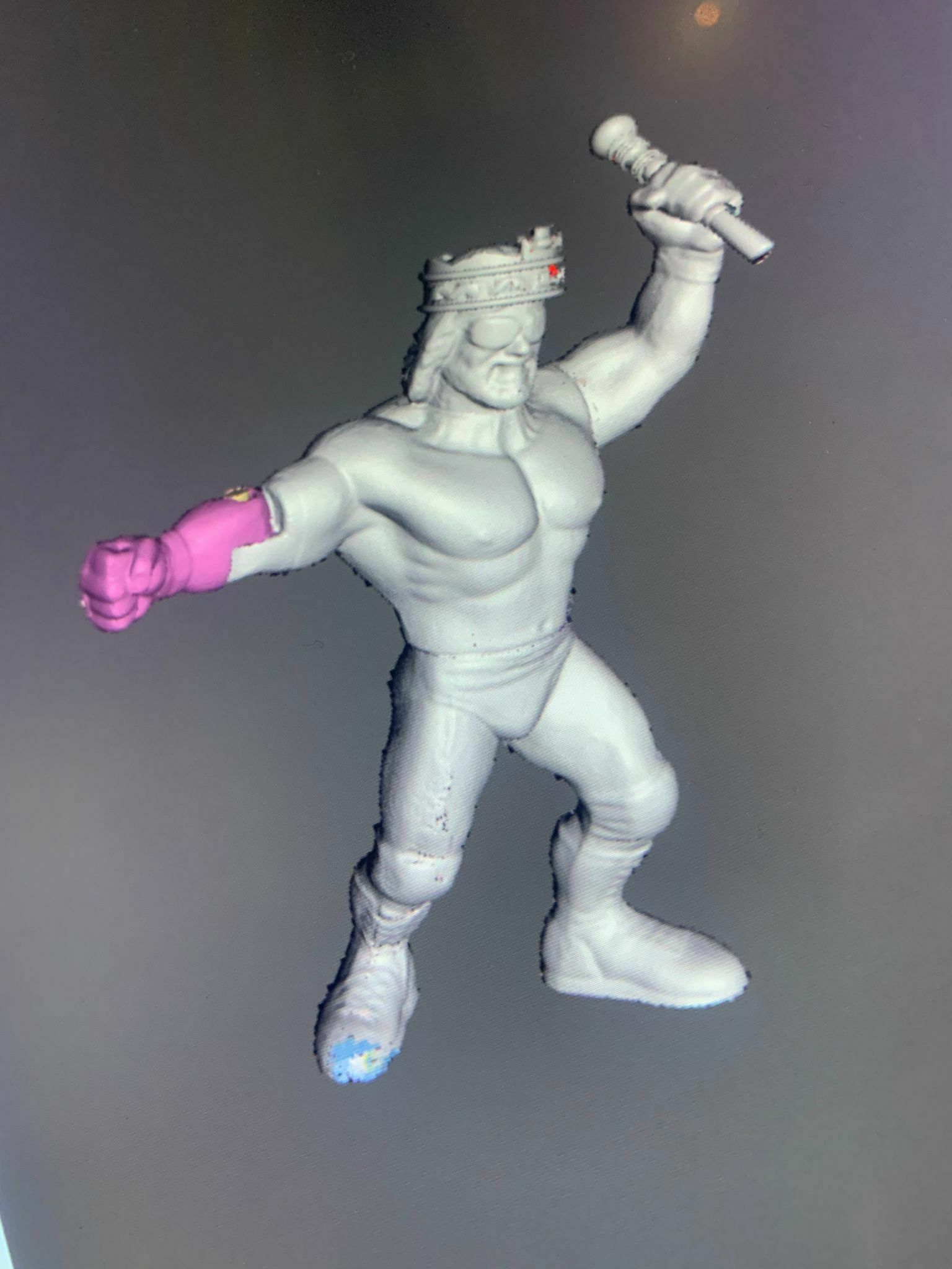 Archivo STL WWE WWF MACHO MAN MACHO KING SERIE2 Y SERIE 3 -WWF HASBRO ...