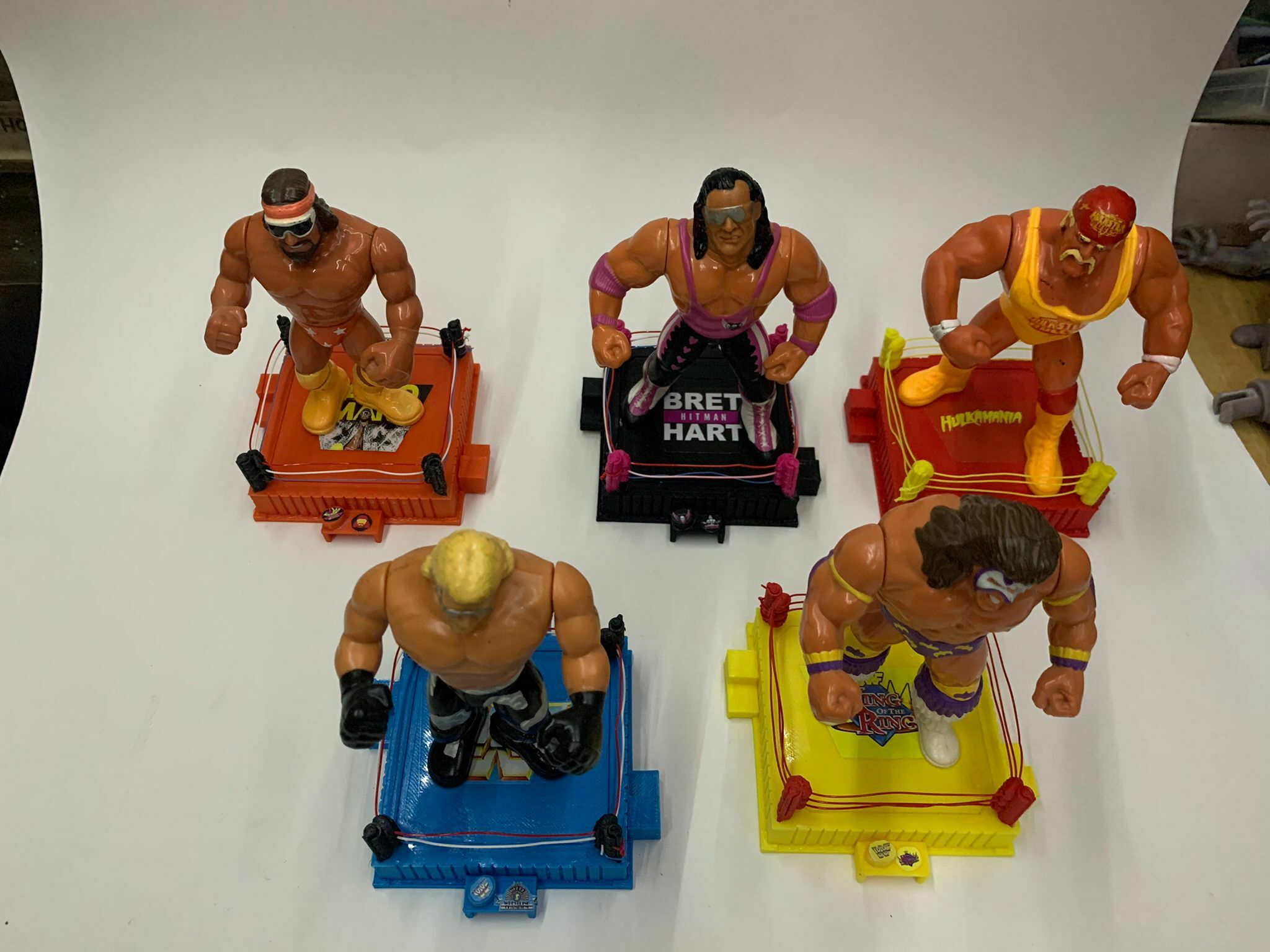 Archivo STL mini ring wwf hasbro preing cach westelmania wwe lucha ...