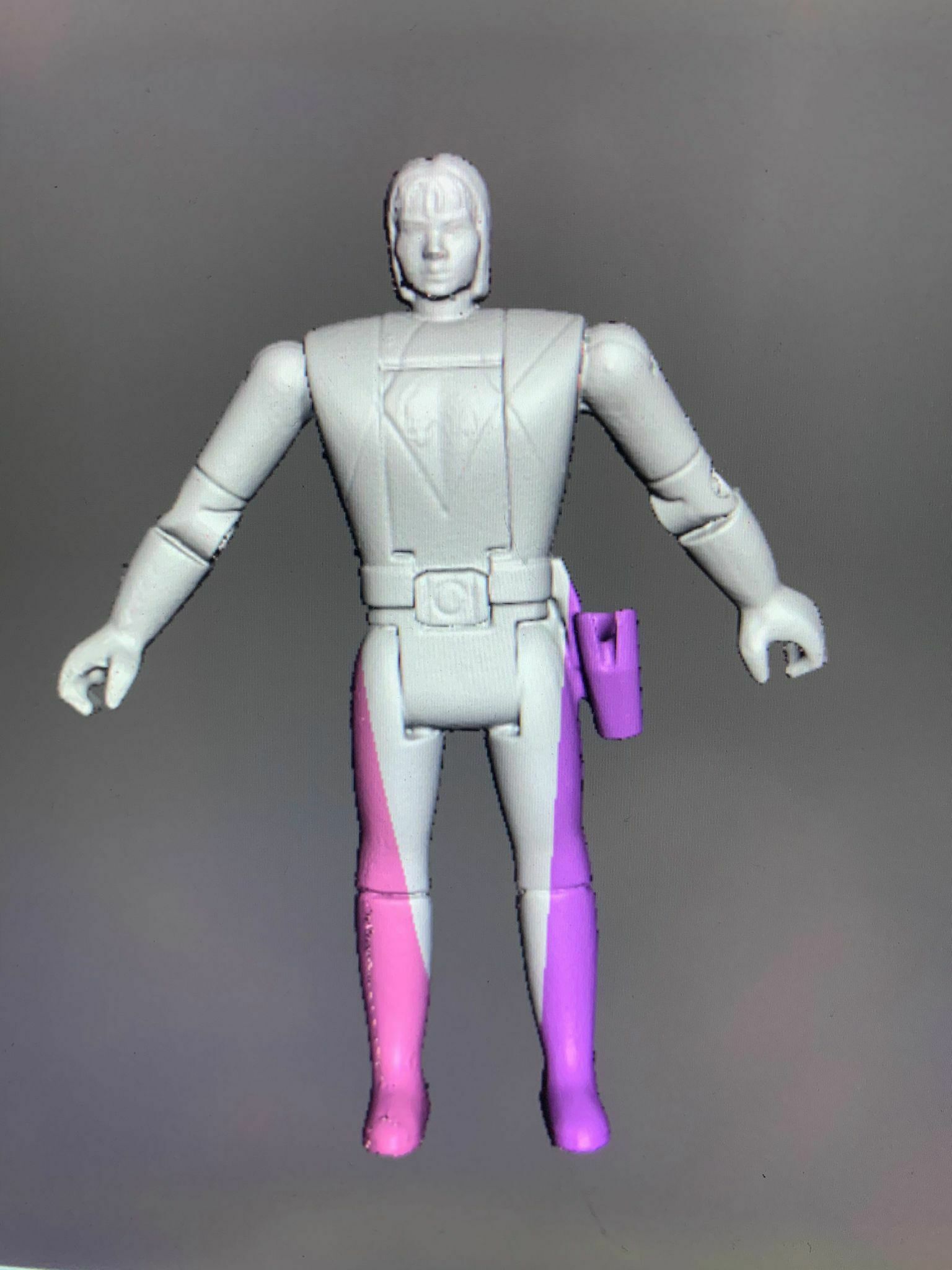 STL file power ranger yellow vintage .stl .obj 🦸・3D print model to ...