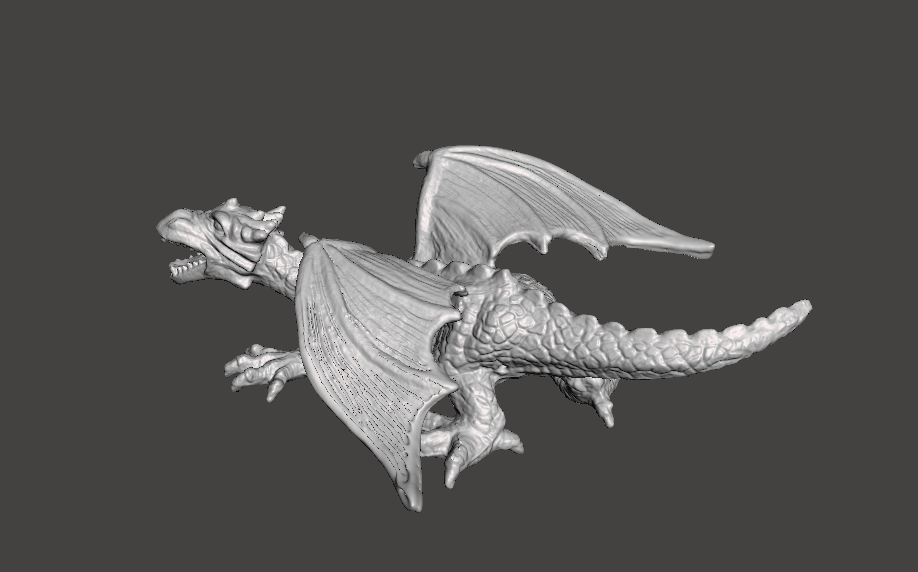 STL file vintage dragon with wings・3D printer design to download・Cults