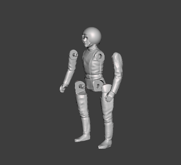 Archivo STL SPACEBALLS SOLDIERS 3.75 ESTILO KENNER ARTICULADO .STL .OBJ ...