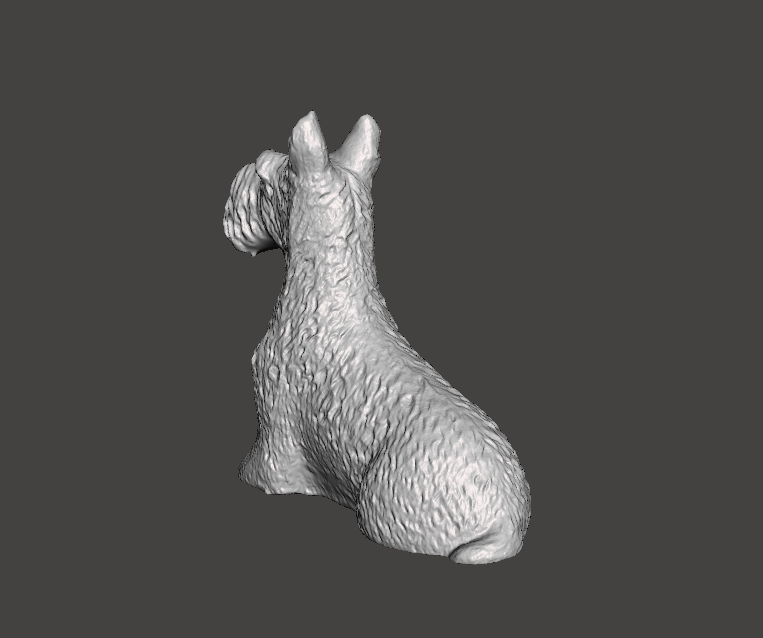 OBJ file SCOTTISH TERRIER DOG MASCOT FIGURINE・3D printer design to ...