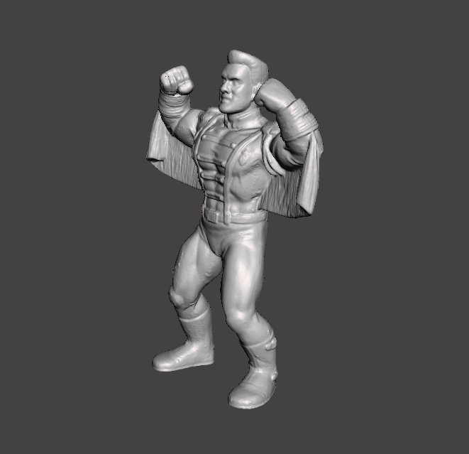 Файл STL WWF LJN Vintage WCW Sting Wrestling Entry Figure OSFTM ...