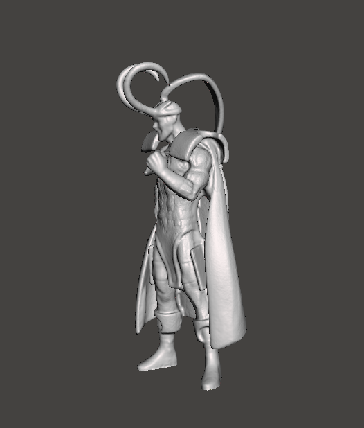 STL file SUPER HEROES MARVEL LOKI VINTAGE .STL .OBJ FIGURE・3D printable ...