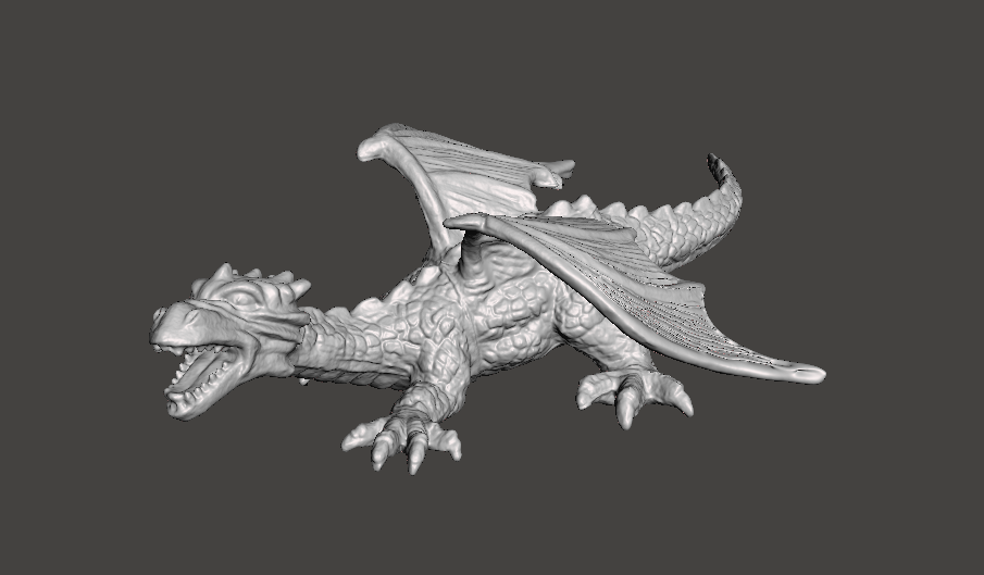 STL file vintage dragon with wings・3D printer design to download・Cults
