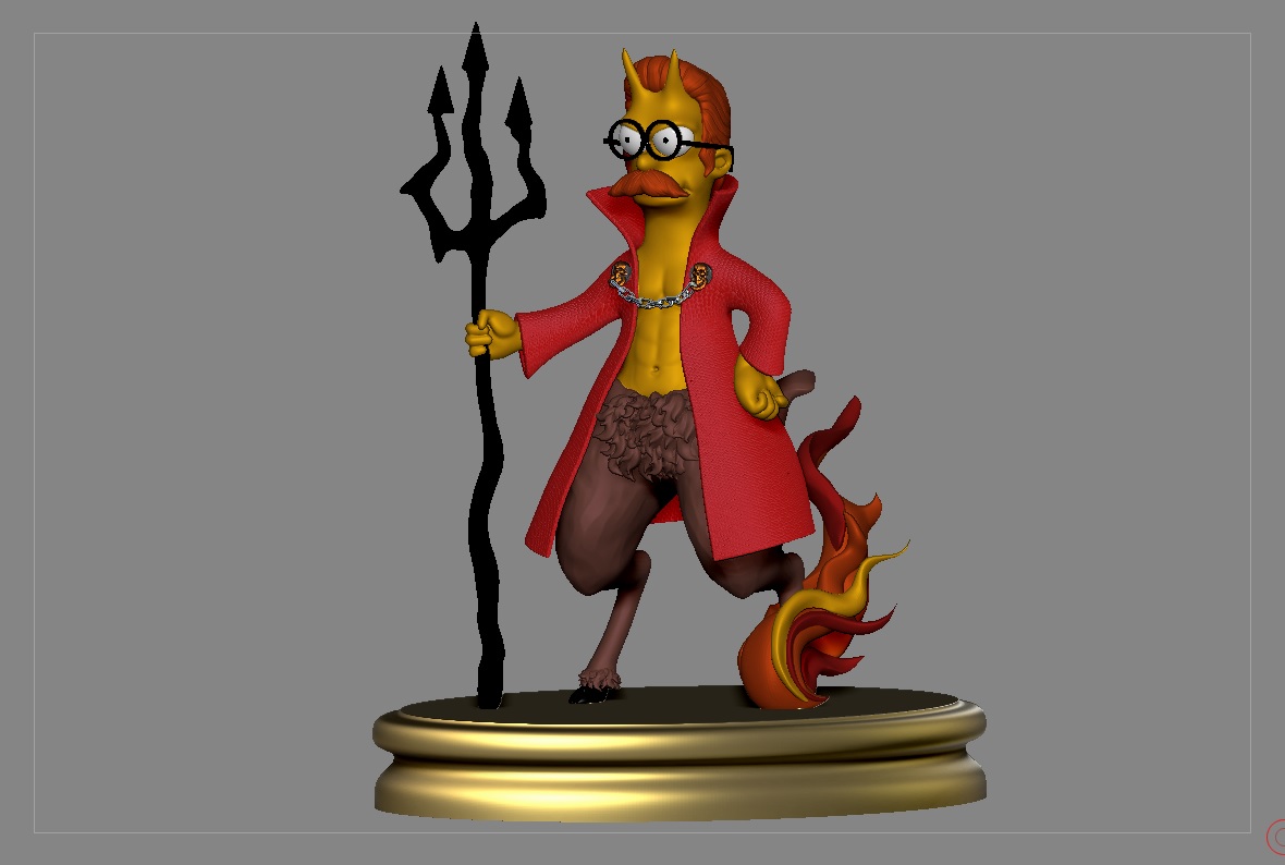 Файл STL DEVIL FLANDERS. 😈・Дизайн для загрузки и 3D-печати・Cults