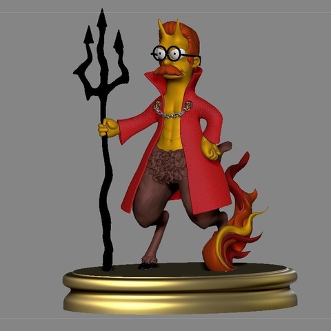 Download STL file DEVIL FLANDERS. • 3D printer model ・ Cults