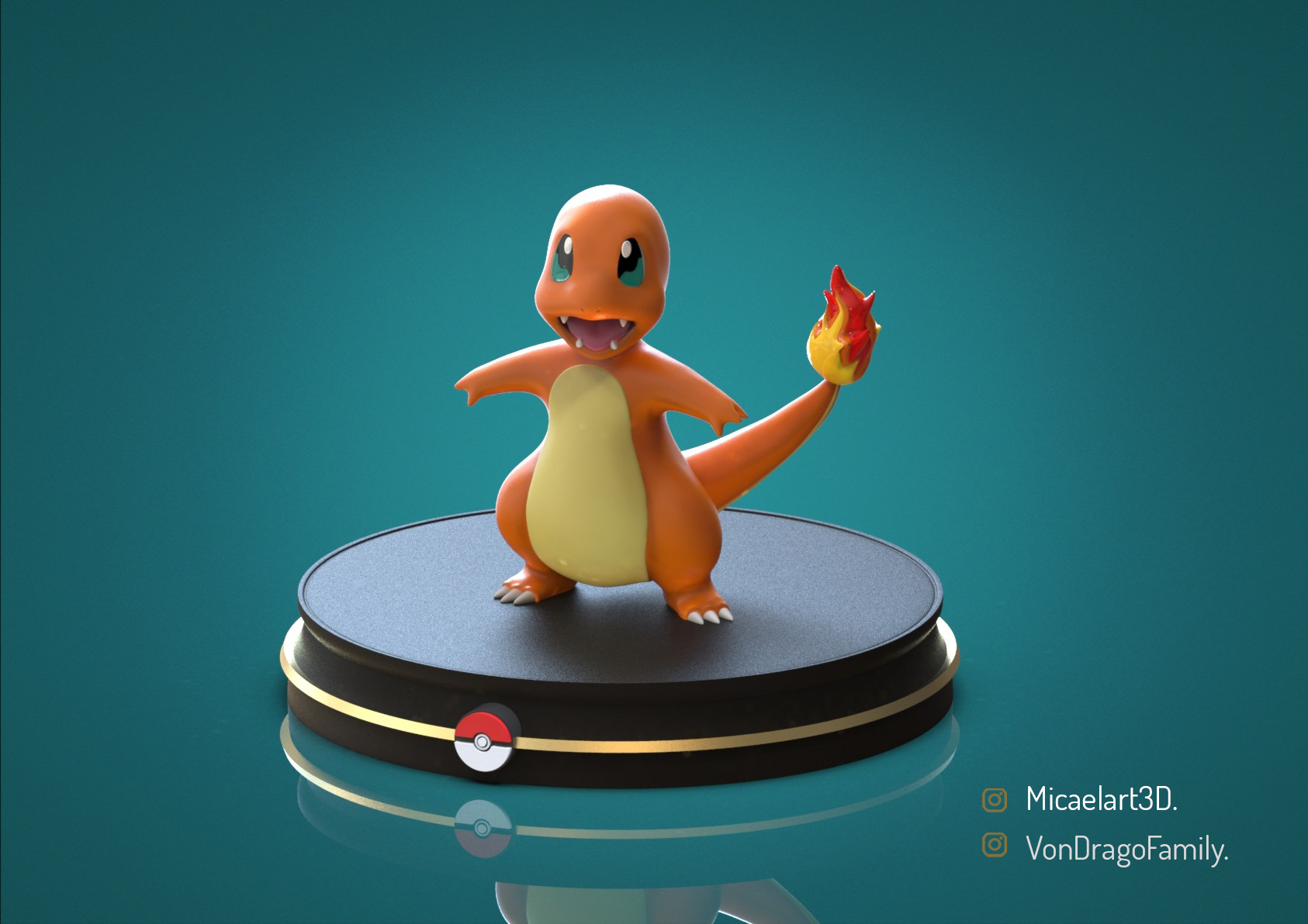 STL file CHARMANDER・3D printable model to download・Cults