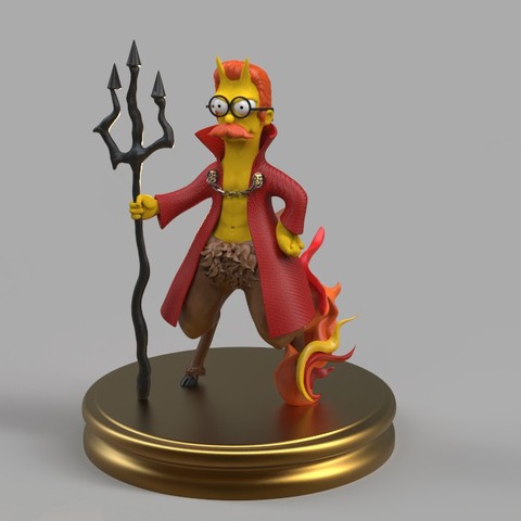 Download STL file DEVIL FLANDERS. • 3D printer model ・ Cults