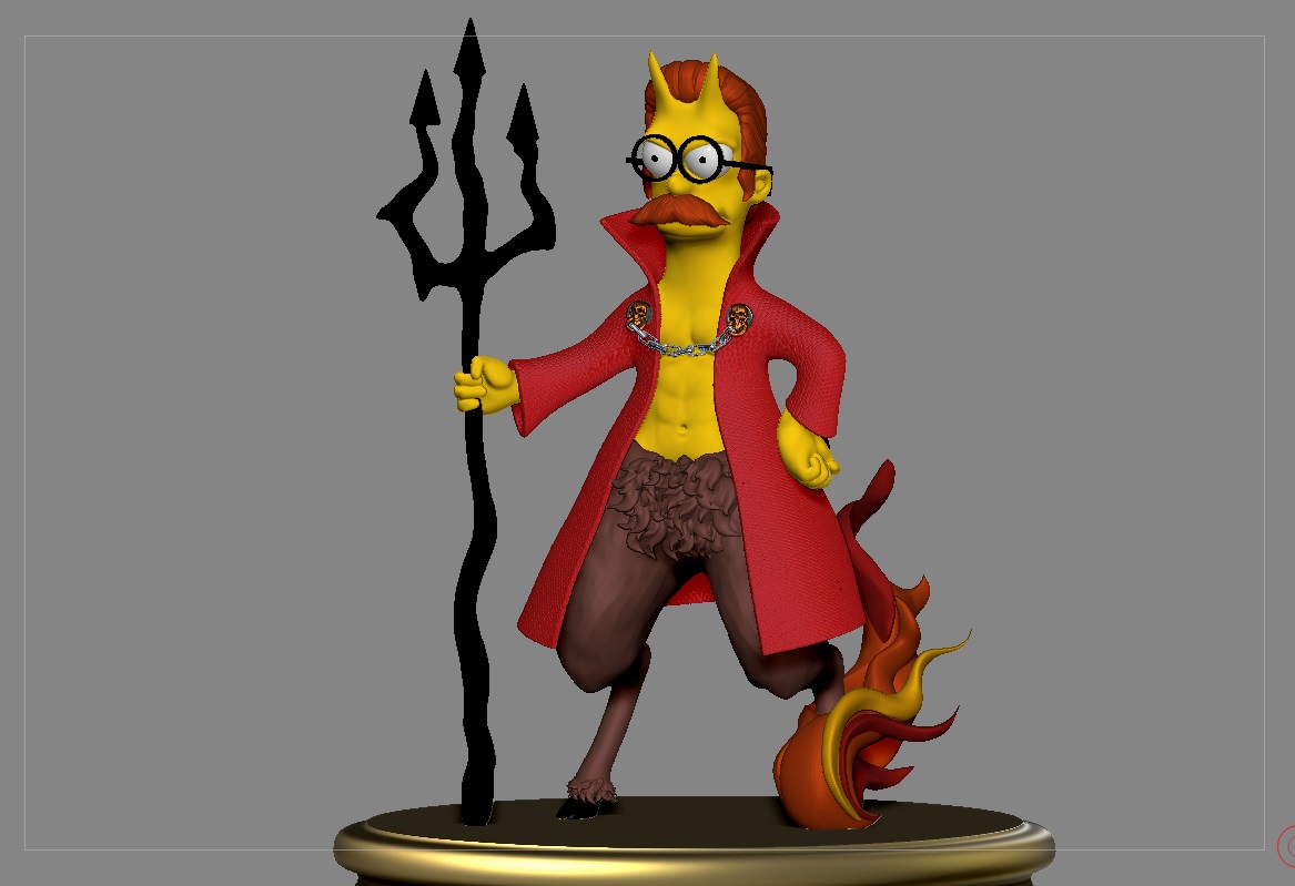 Файл STL DEVIL FLANDERS. 😈・Дизайн для загрузки и 3D-печати・Cults