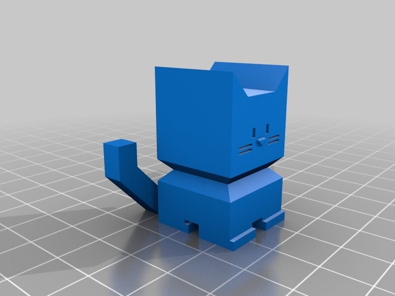Free STL file Trackable Cat (Geocaching) 🐱・3D printable object to ...