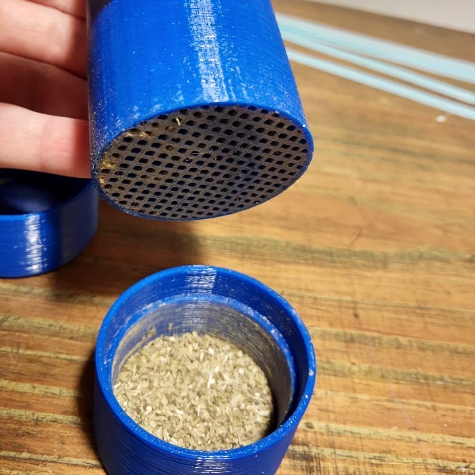 Free STL file Desempolvador de yerba mate // Deduster yerba mate・3D ...