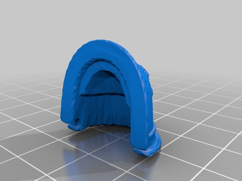 Free STL file Alpha Legion Shoulder 👫・3D printable model to download・Cults