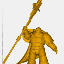 Download free STL file Alpha Legion Shoulder • Template to 3D print ・ Cults