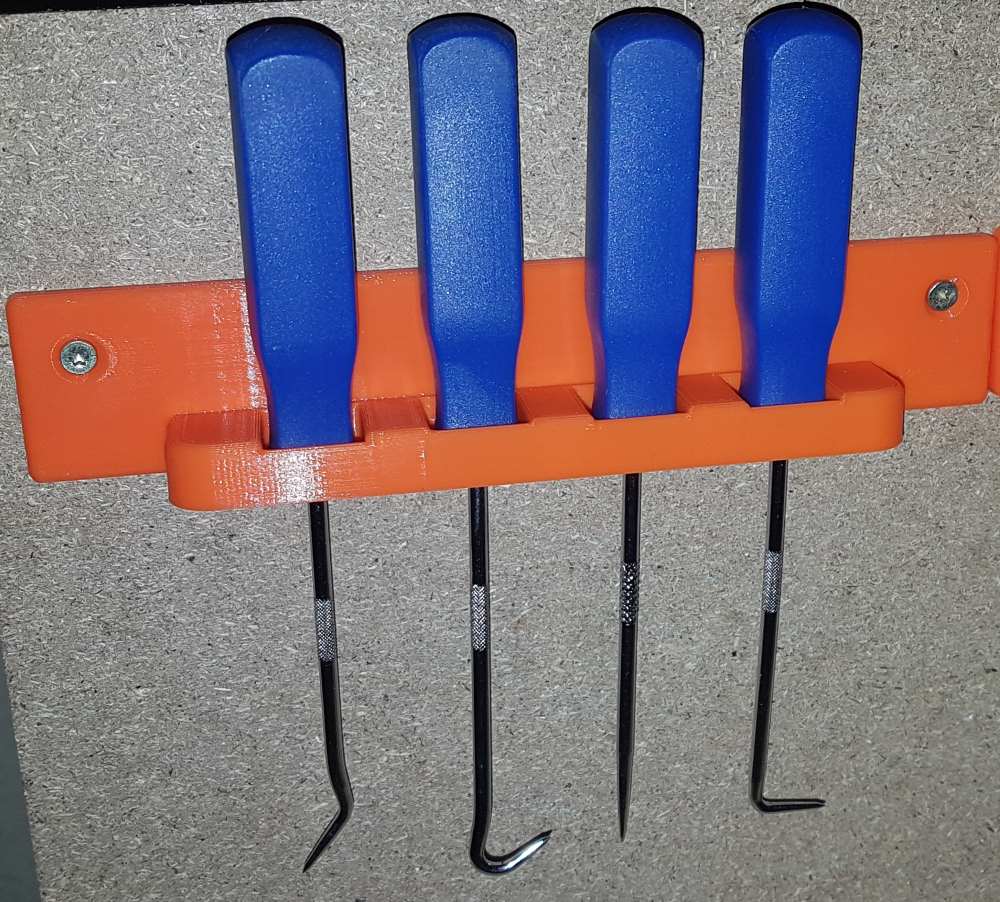 Free 3D file Wall holder for piercing mandrel・Design to download and 3D ...
