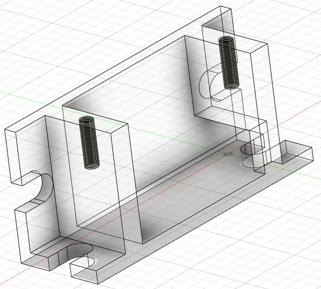 Free 3D file RC Micro servo mounts, single or double・3D printable ...