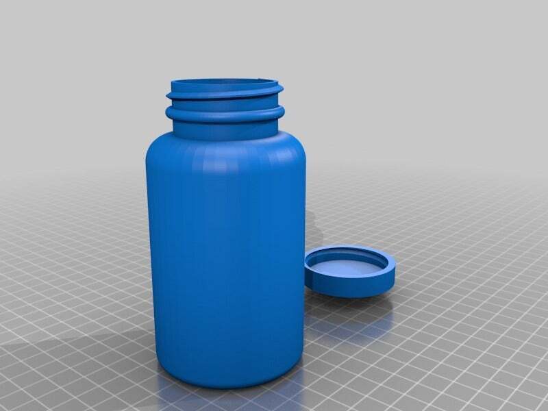 Free STL file Left 4 Dead 2 Pills Bottle・3D printer design to download ...