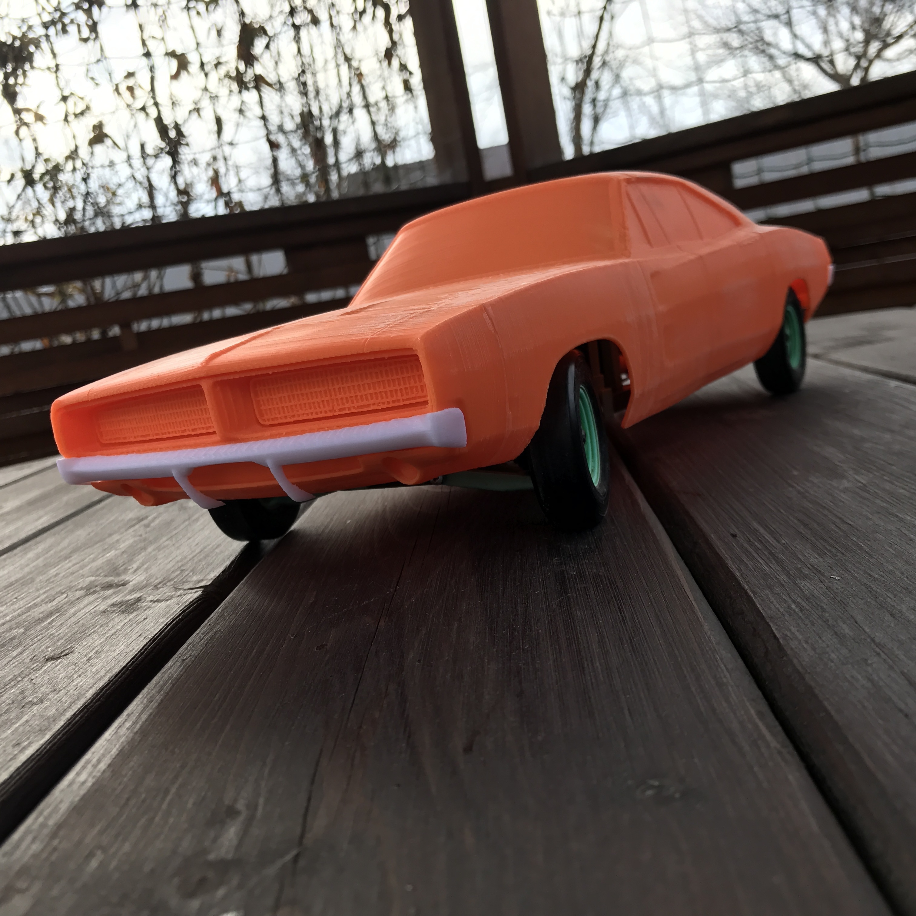 Файл 3D 1:12 RC Muscle Car Dodge Charger・3D модель для печати скачать・Cults