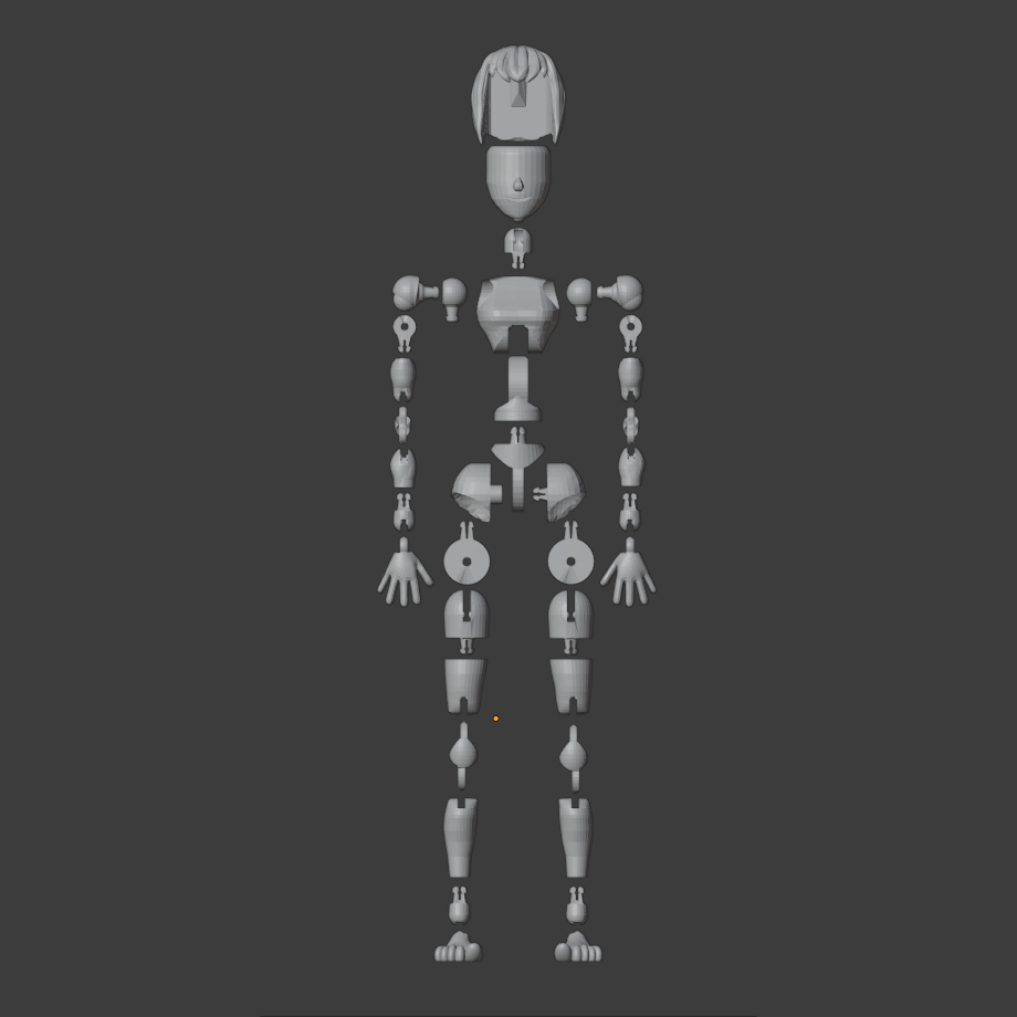 3D file BENDABLES . . . ( female )・Design to download and 3D print・Cults