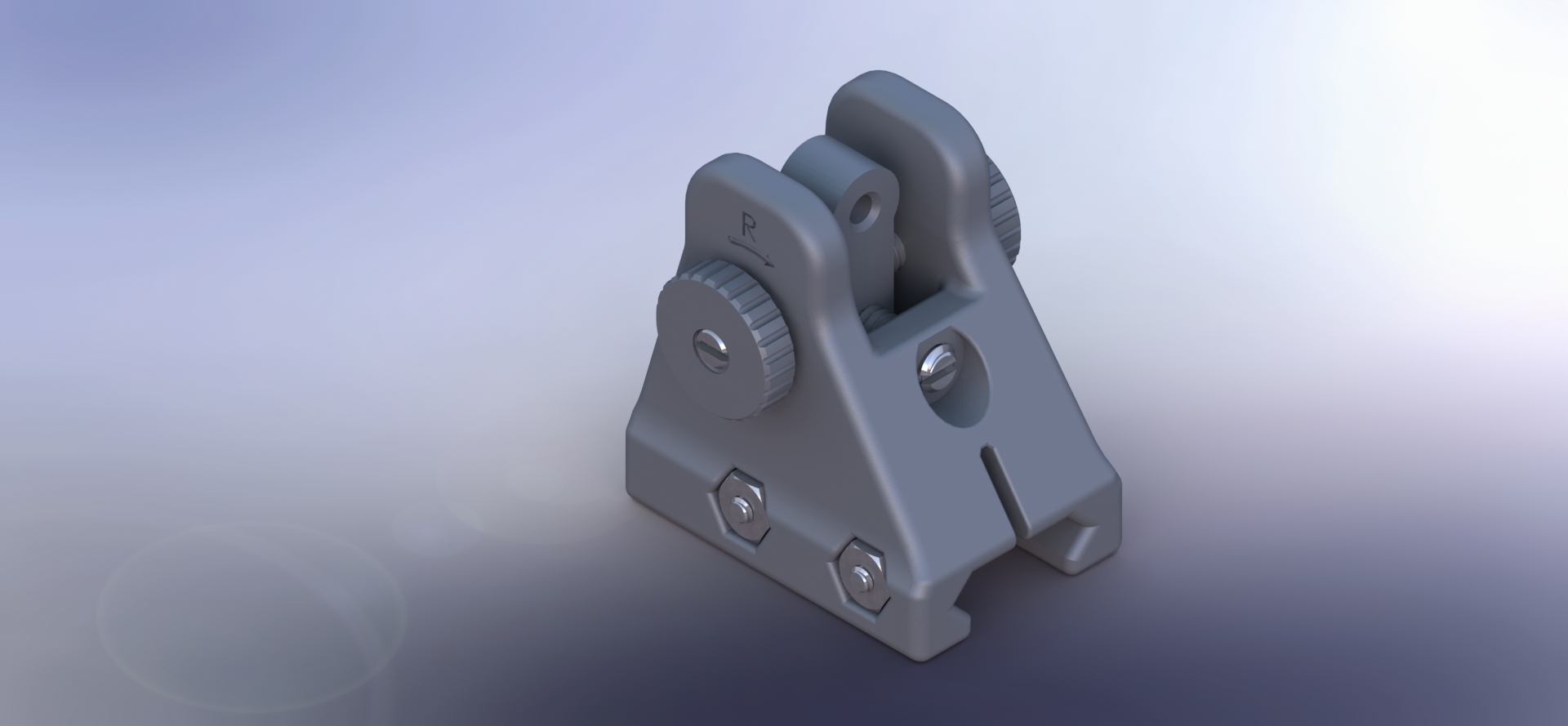 Free 3D file AR15 Rear Sight 🔧・3D printing design to download・Cults