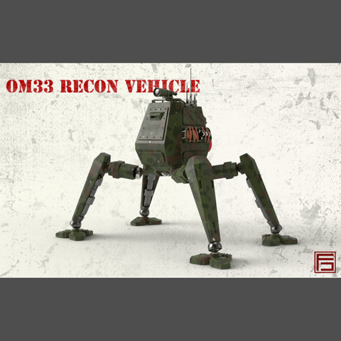 Download STL file OM33 RECON VEHICLE ・ Cults